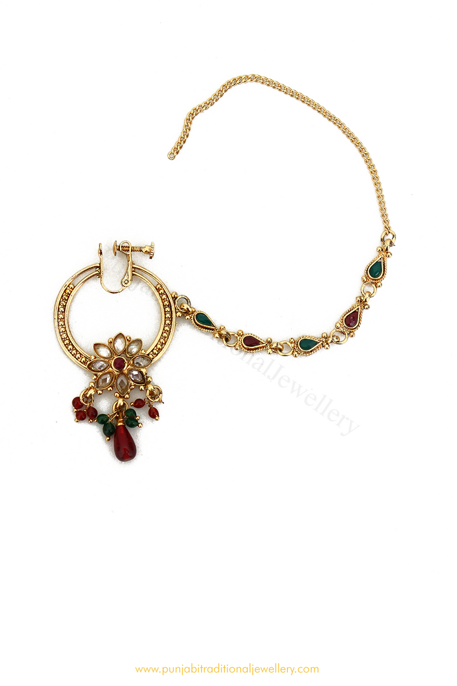 Punjabi Nath Online - Best Indian Bridal Nath Online Shop – Punjabi ...